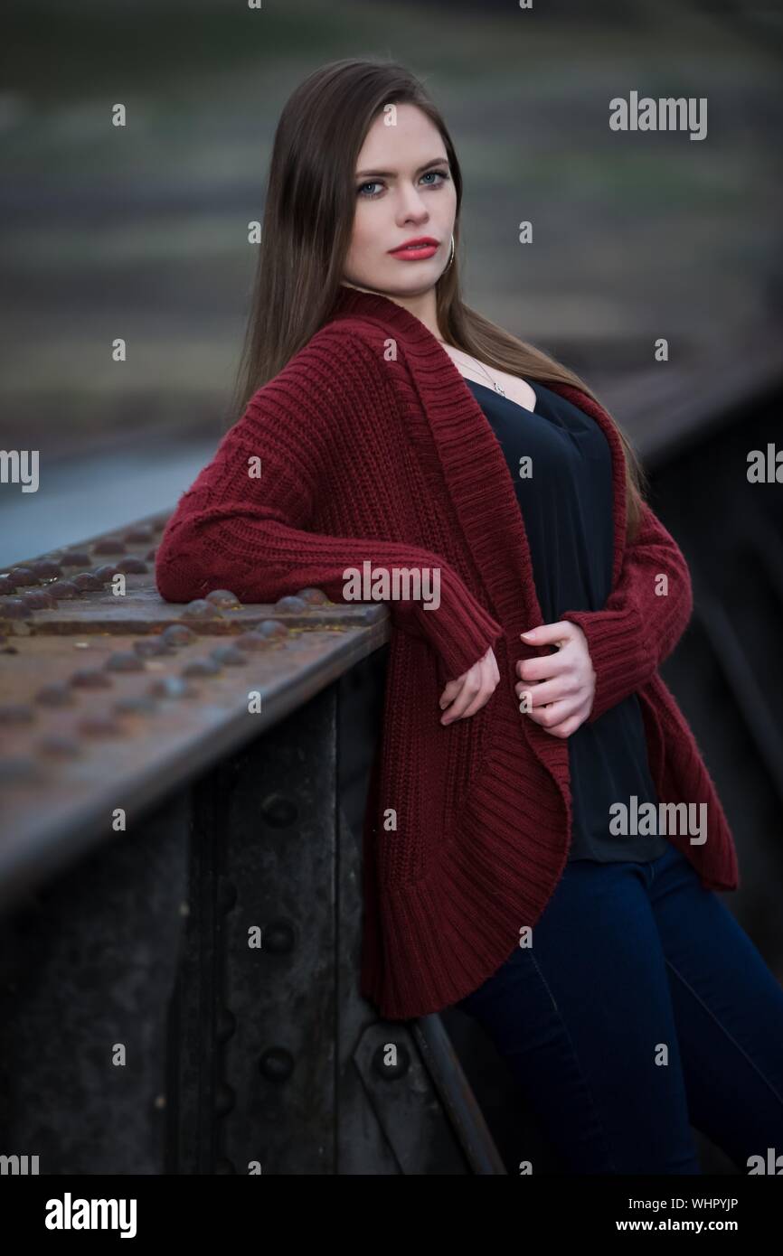 Leaning On Bridge Railing High Resolution Stock Photography and Images ...