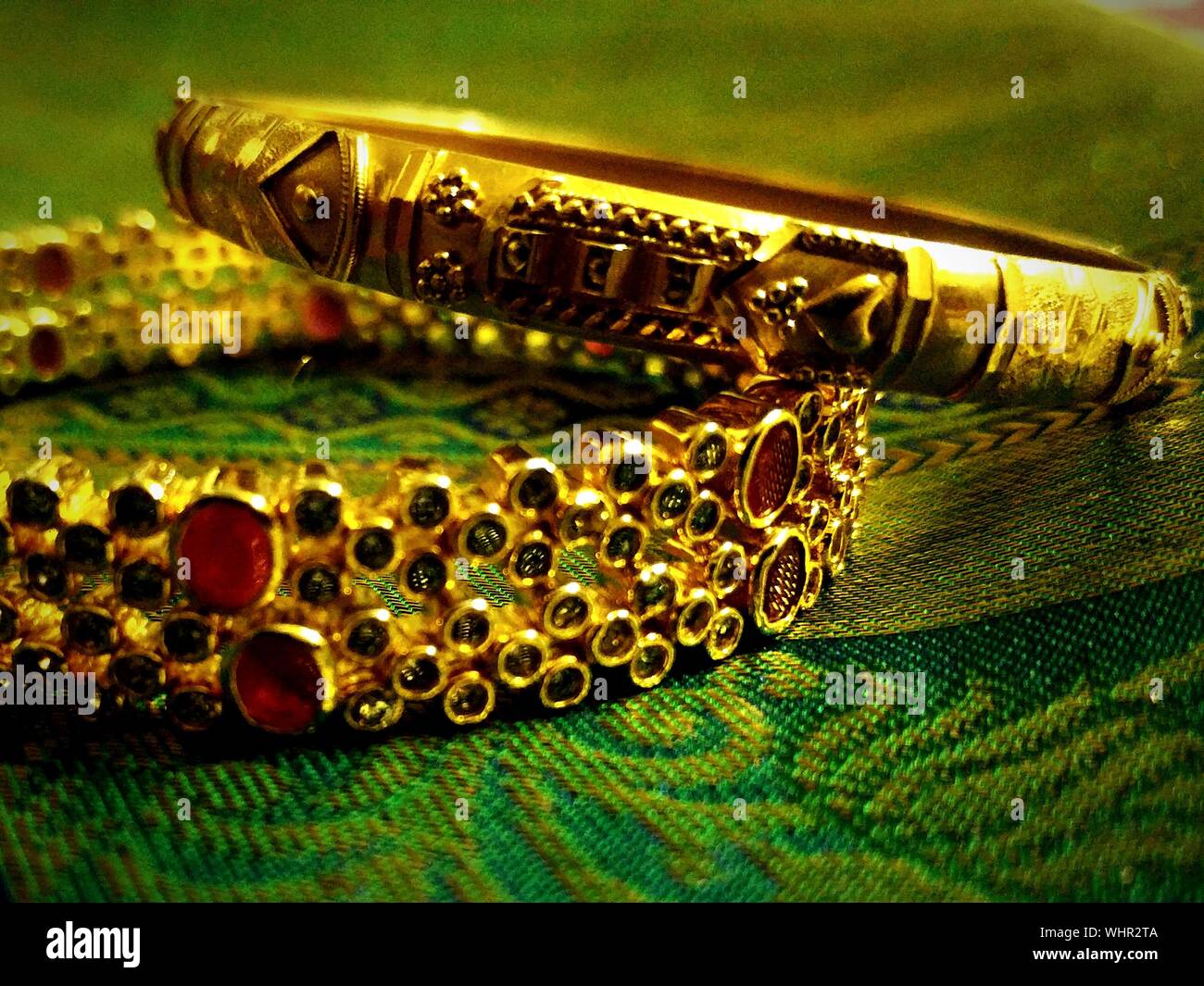 Green bangles hi-res stock photography and images - Alamy