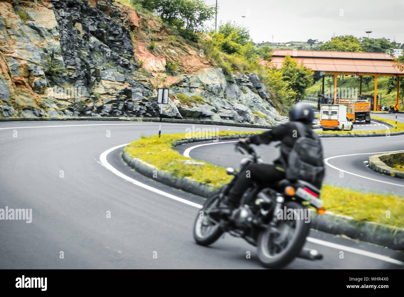 Motorcycle riding winding hi-res stock photography and images - Alamy