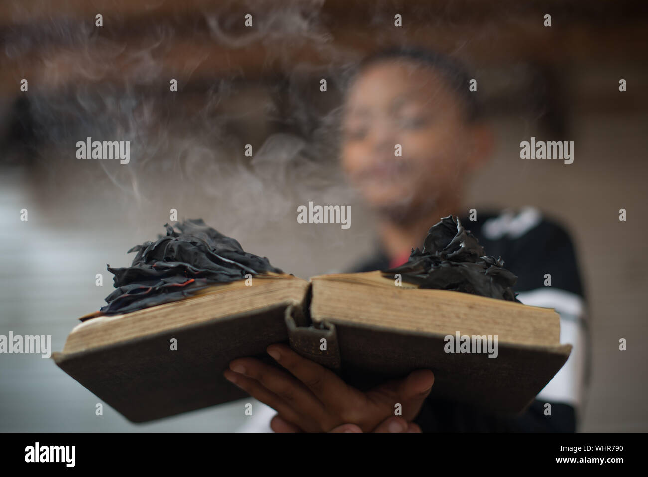 Burning Book High Resolution Stock Photography and Images - Alamy
