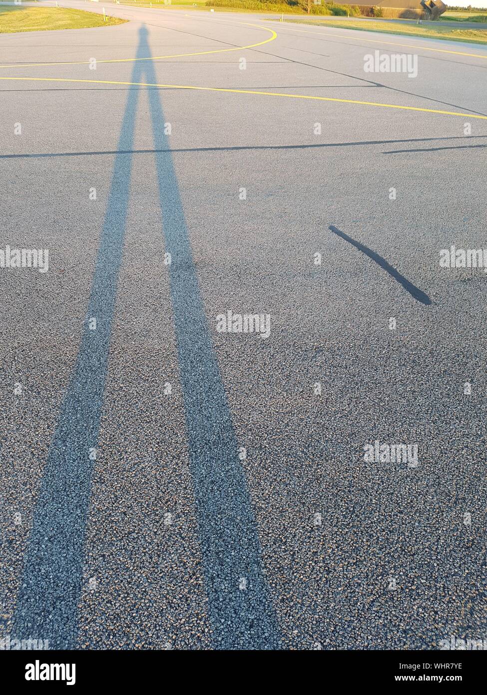 Road car shadow hi-res stock photography and images - Alamy
