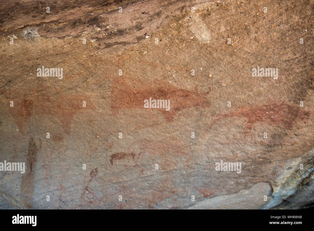 Cave rock paintings hi-res stock photography and images - Alamy