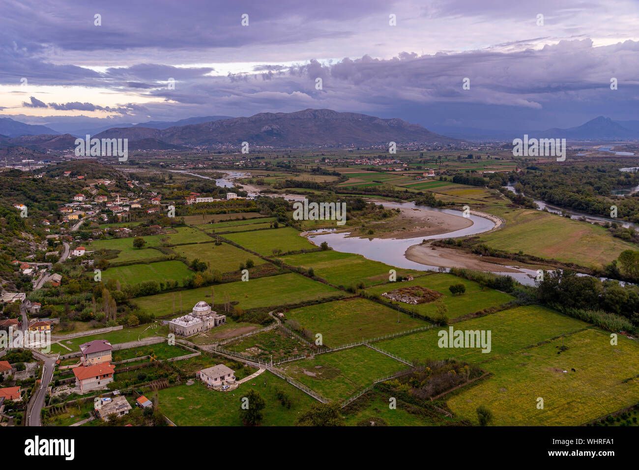 The Ancient Rozafa Castle in Shkoder Albania Stock Photo - Alamy