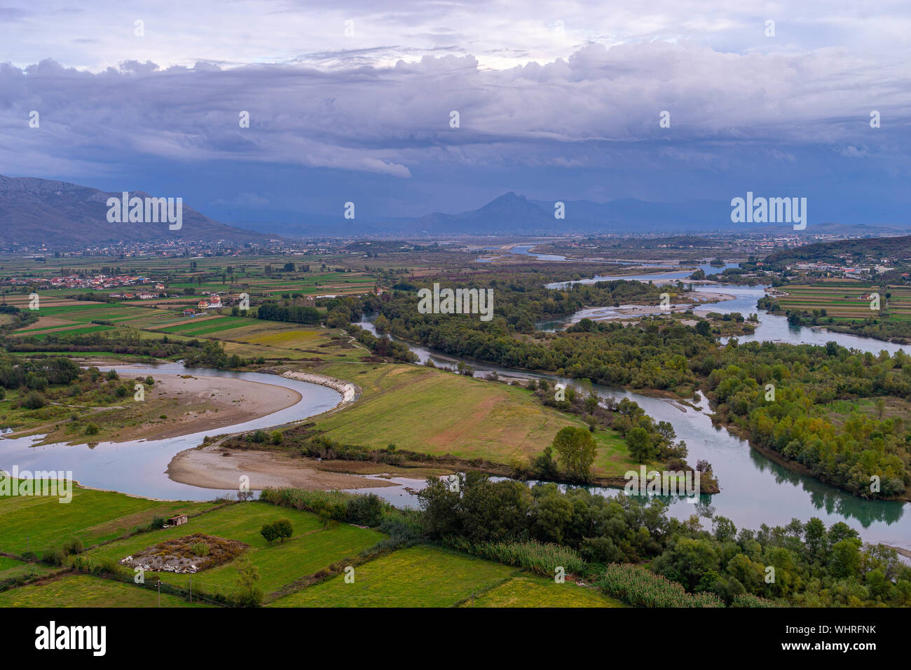 The Ancient Rozafa Castle in Shkoder Albania Stock Photo - Alamy