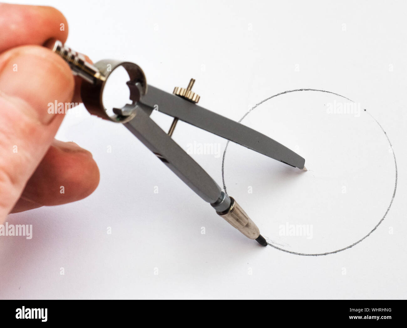 Compass drawing circle hi-res stock photography and images - Alamy