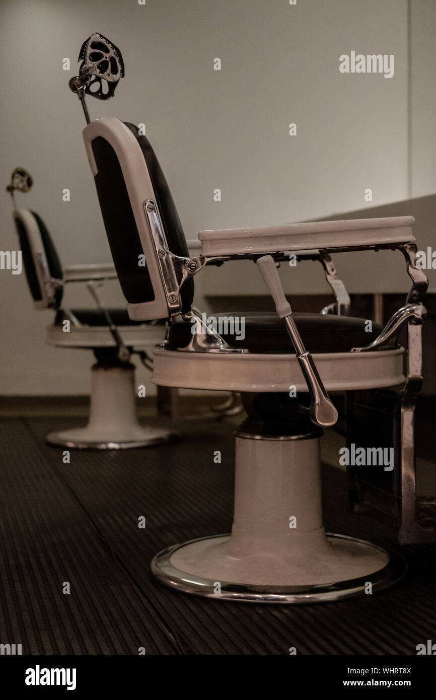 Barber seat hi-res stock photography and images - Alamy