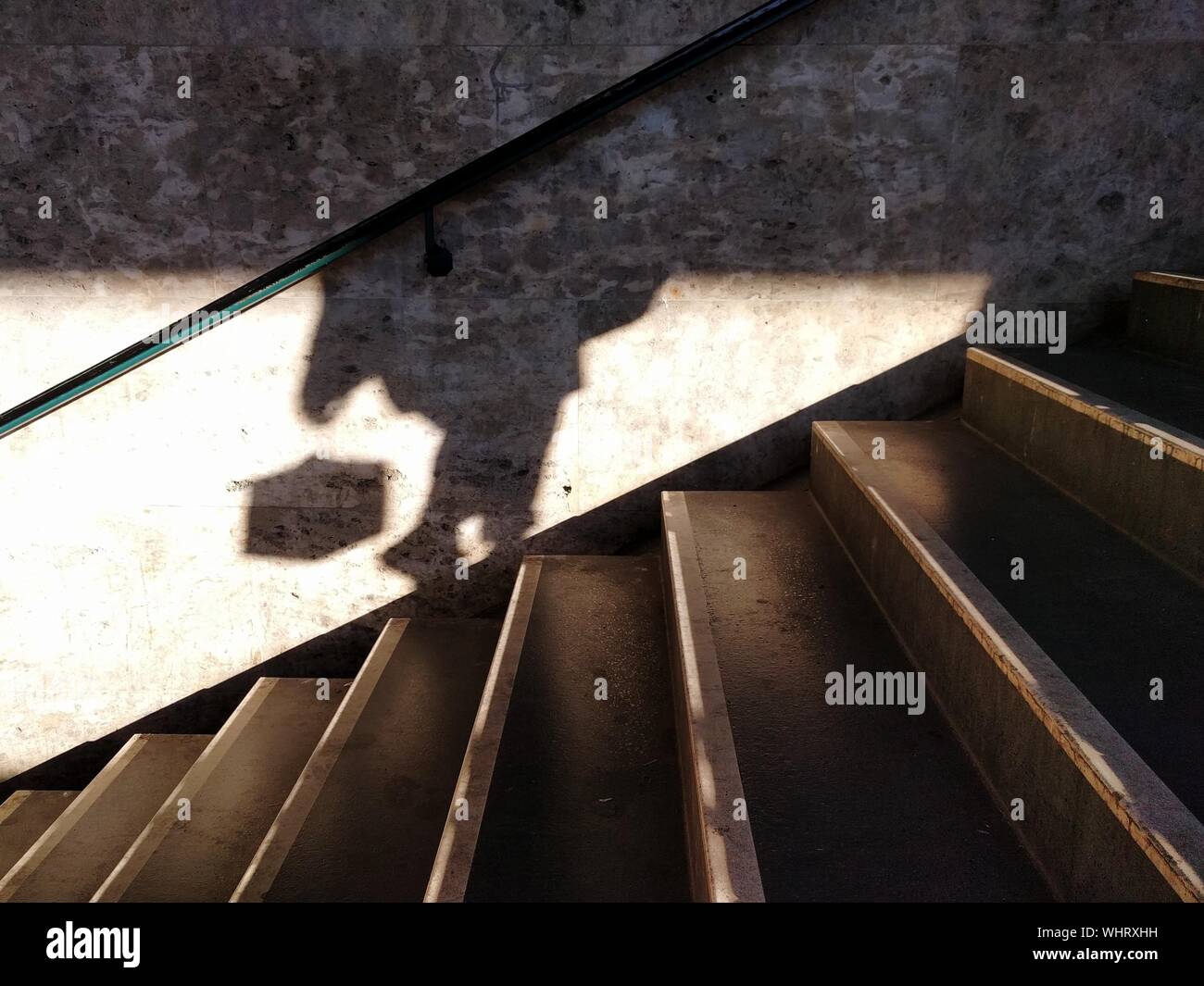 Staircase with shadow hi-res stock photography and images - Alamy