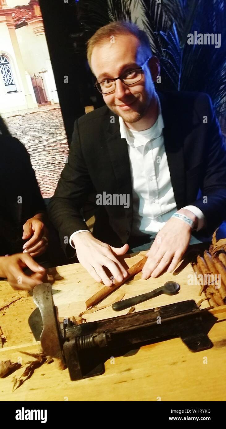 Cigar making table hi-res stock photography and images - Alamy