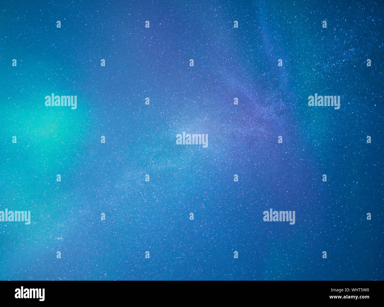 Aurora Borealis (Northern Lights) with stars in and Alaskan Sky Stock ...