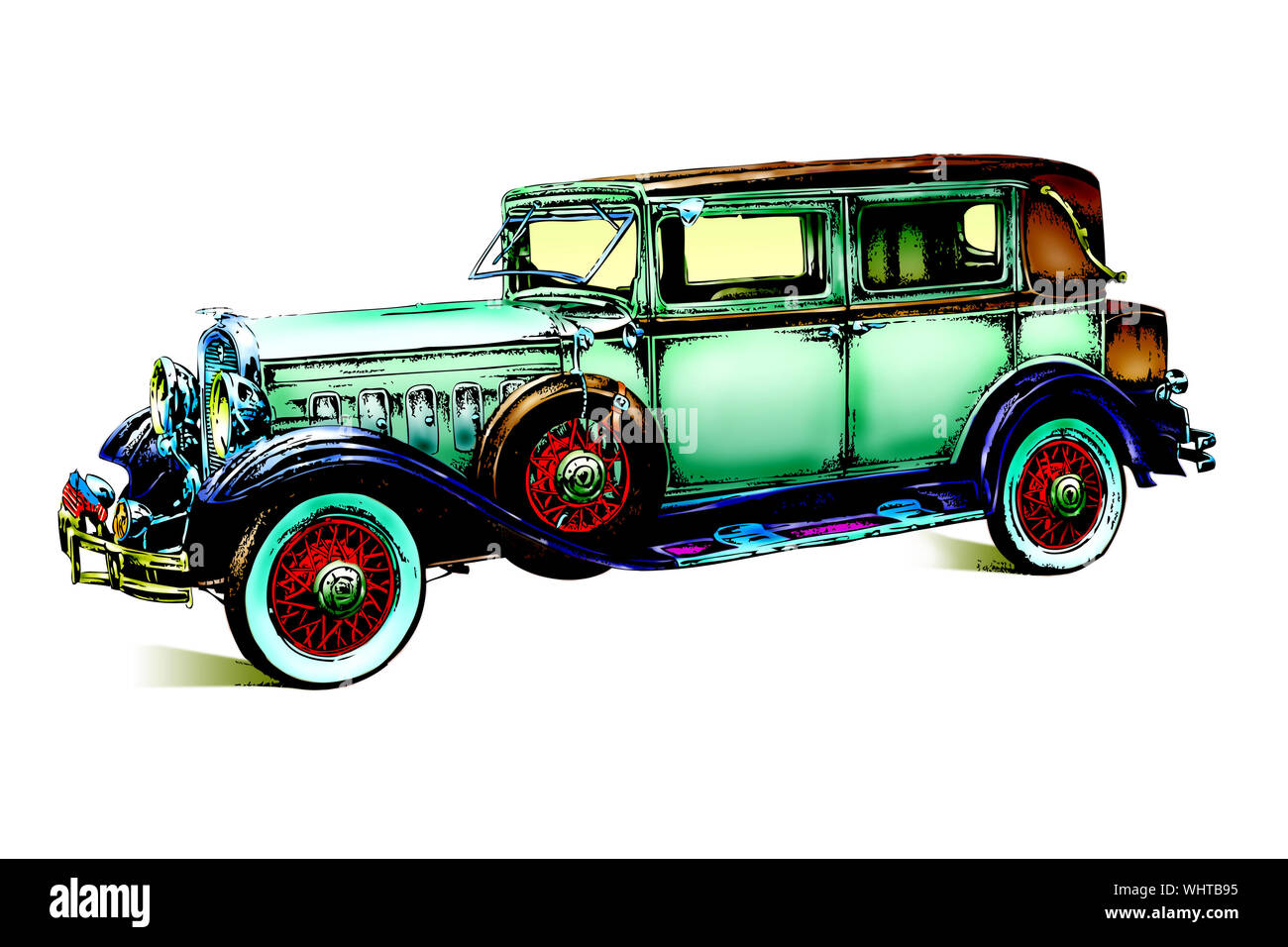 Old classic insignia Cut Out Stock Images & Pictures - Alamy