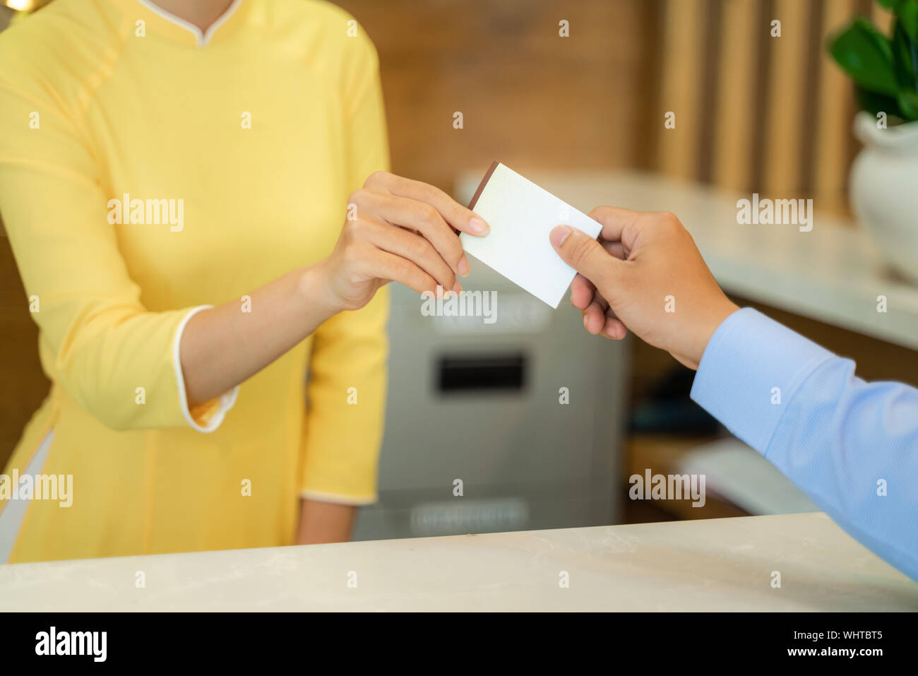 Asia Hotel Receptionist High Resolution Stock Photography and Images ...
