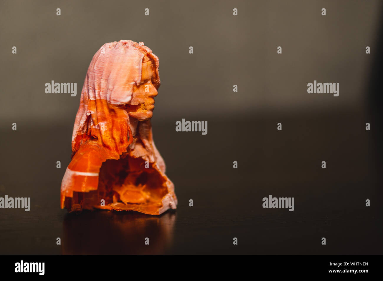 Broken female figure 3D printed in plastic Stock Photo - Alamy