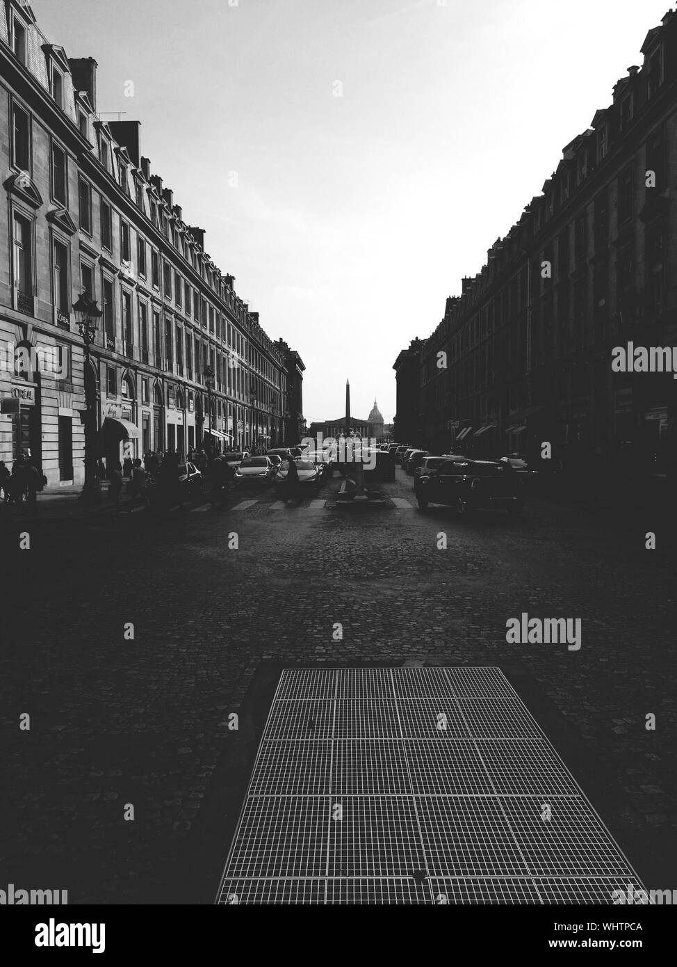 Old street view Black and White Stock Photos & Images - Alamy