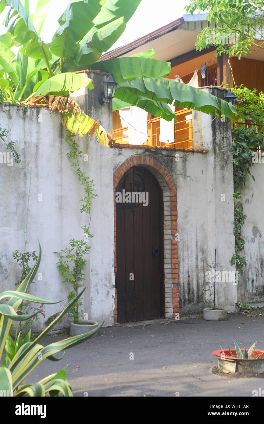 Sukhum. House on the waterfront Stock Photo - Alamy