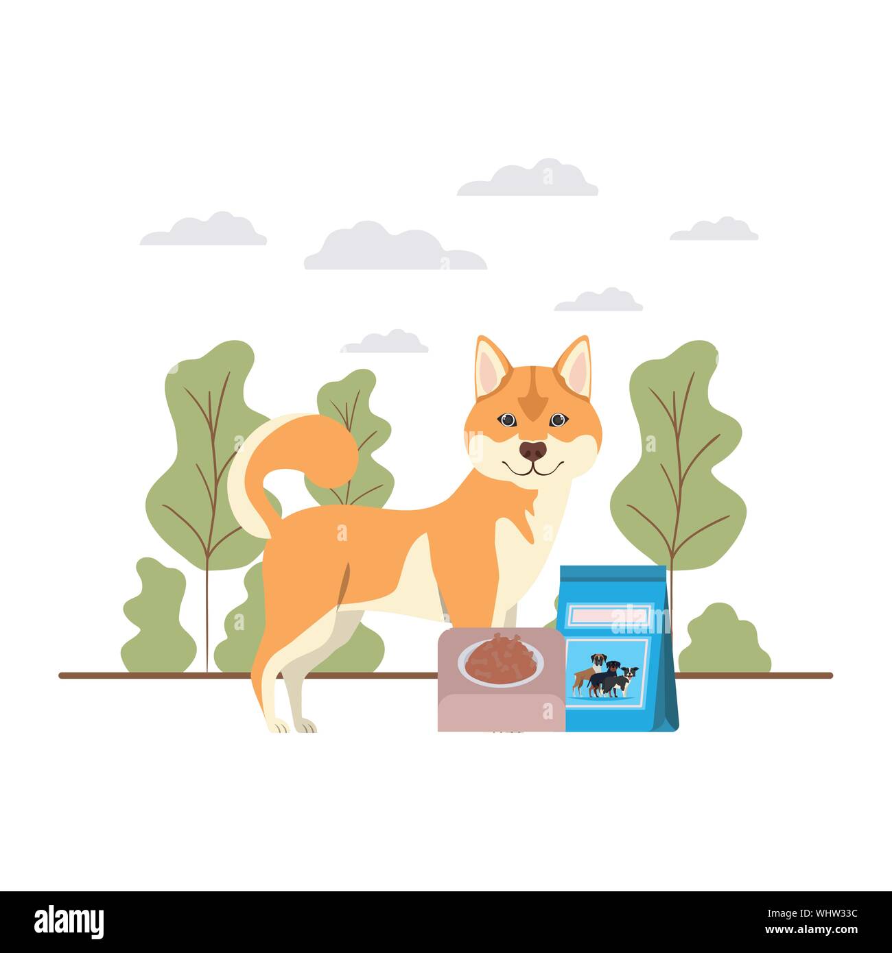 Pedigree dog food on Stock Vector Images - Alamy