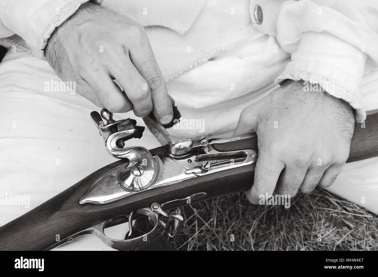 Weapon cleaning hi-res stock photography and images - Alamy