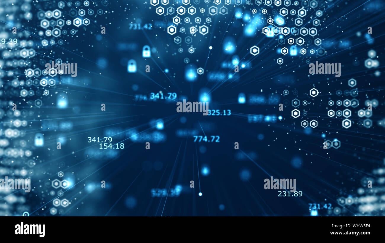 Cyber Security And Global Communication Concept Analysis Of Information Technology Data Binary