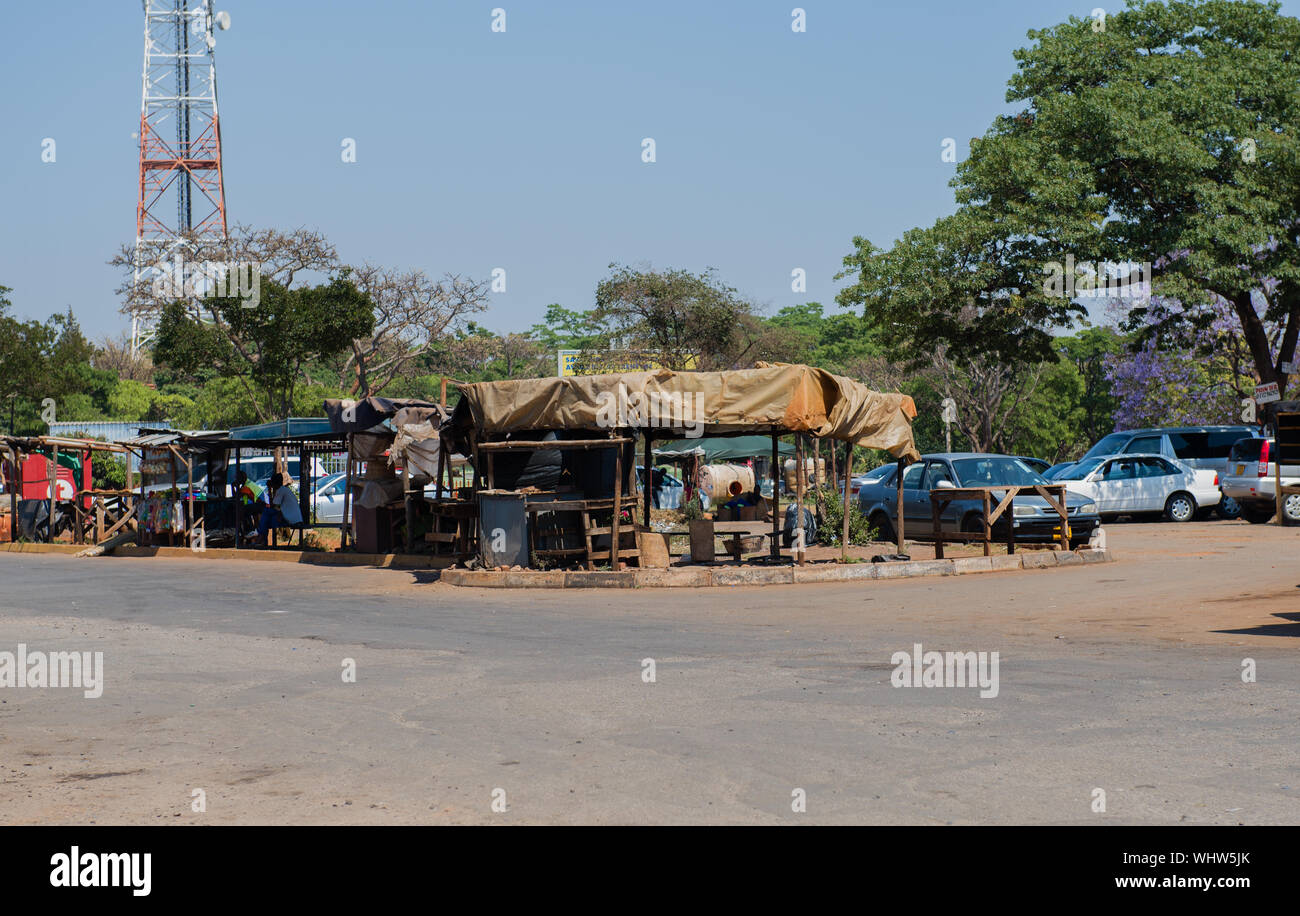 Harare road hi-res stock photography and images - Alamy