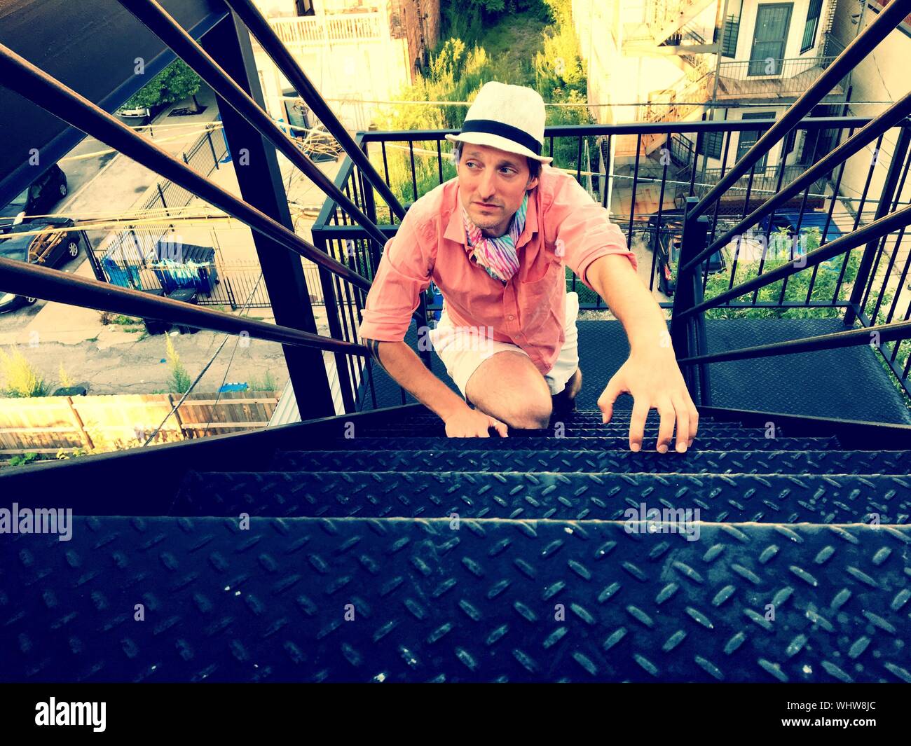 Man crawling hi-res stock photography and images - Alamy