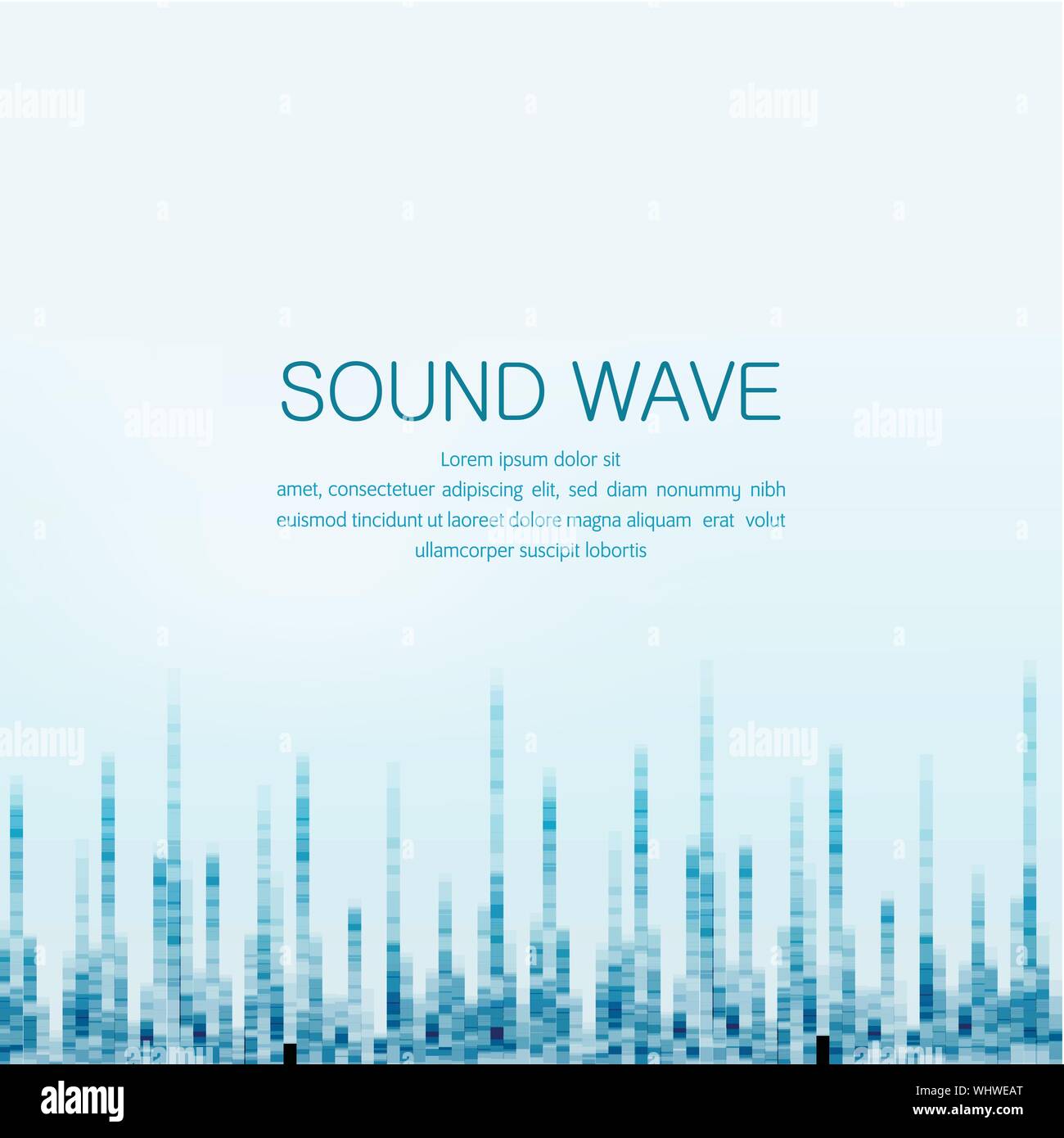 Abstract digital equalizer,Creative design sound wave pattern element background Stock Vector ...