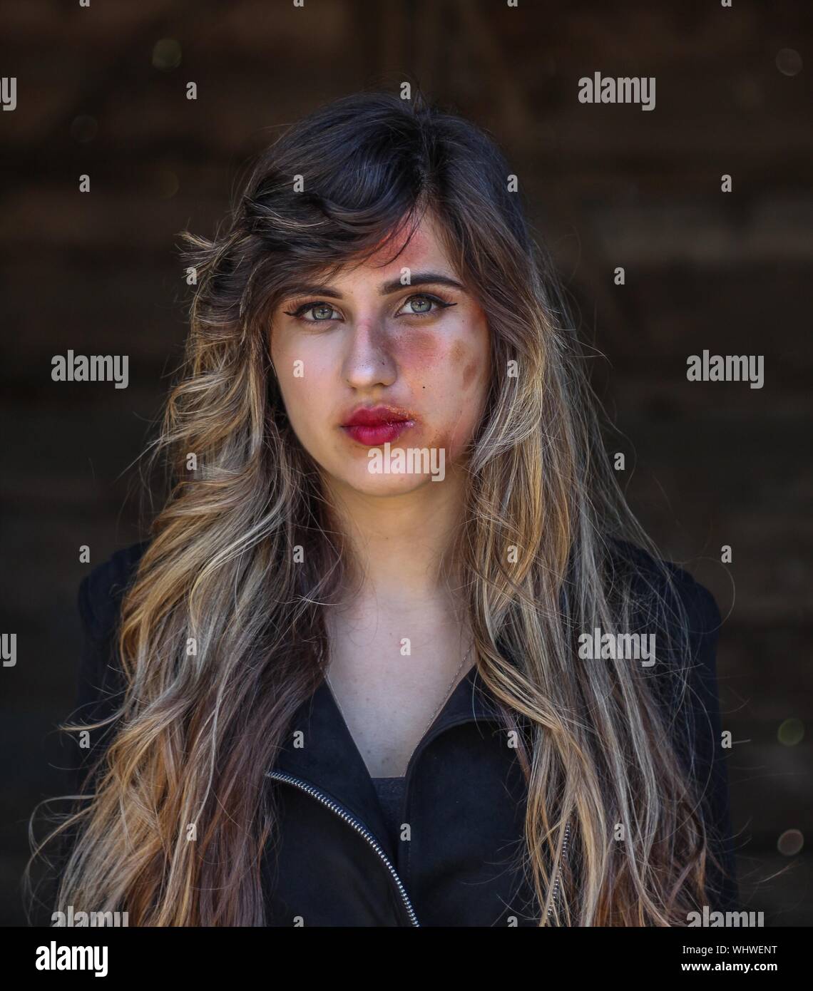 Face injured woman hi-res stock photography and images - Alamy