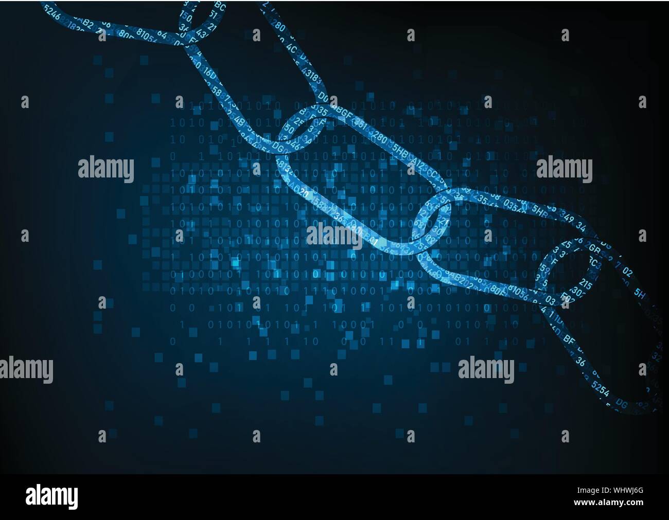 Binary block Stock Vector Images - Alamy