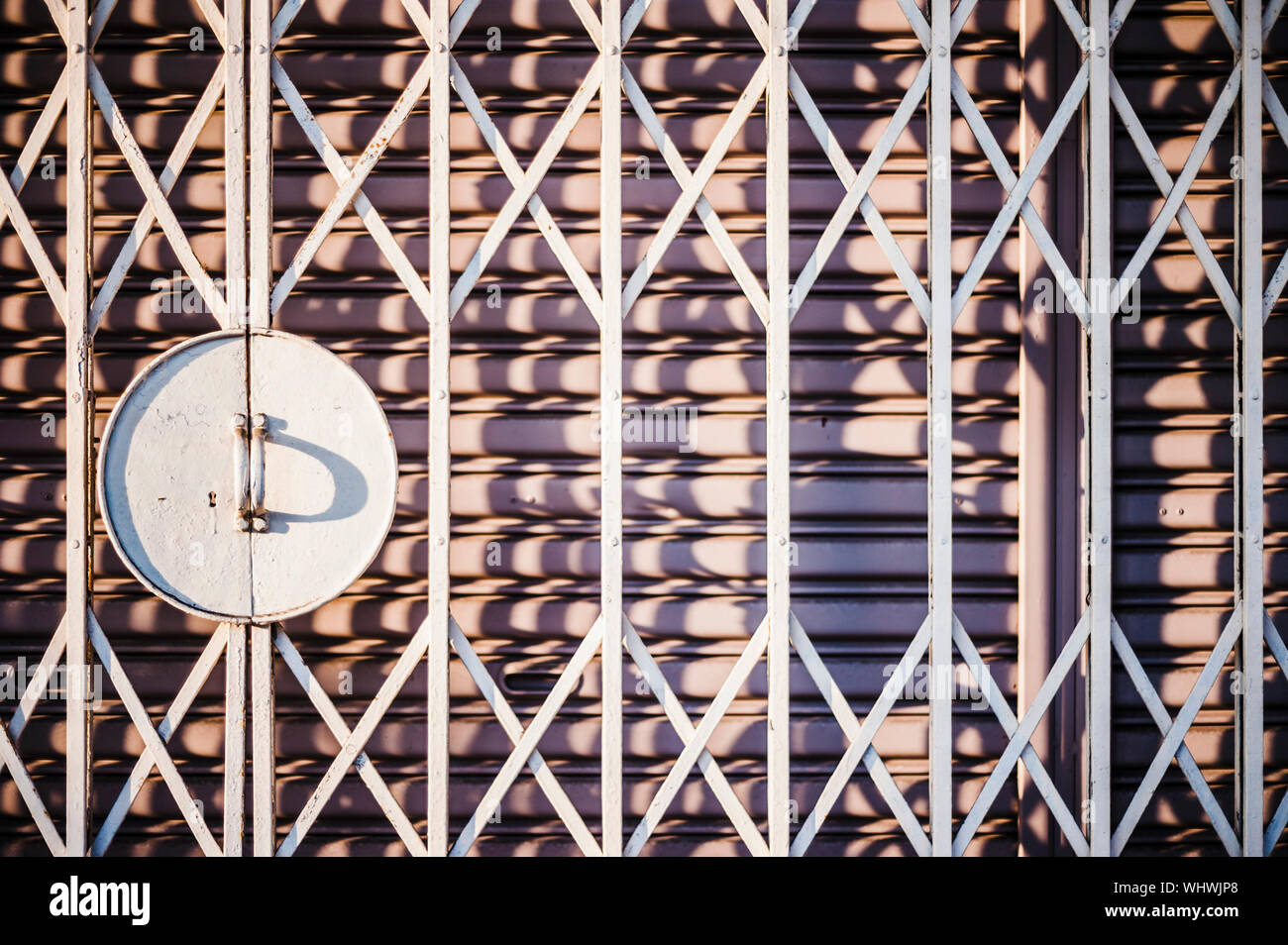 Security shutter gate hi-res stock photography and images - Alamy