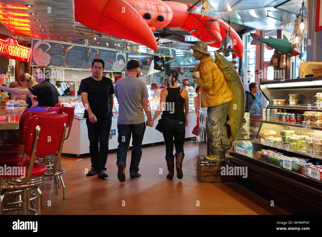 Milwaukee, WI USA. Jul 2018. The Historic Third Ward and Outdoor Market ...