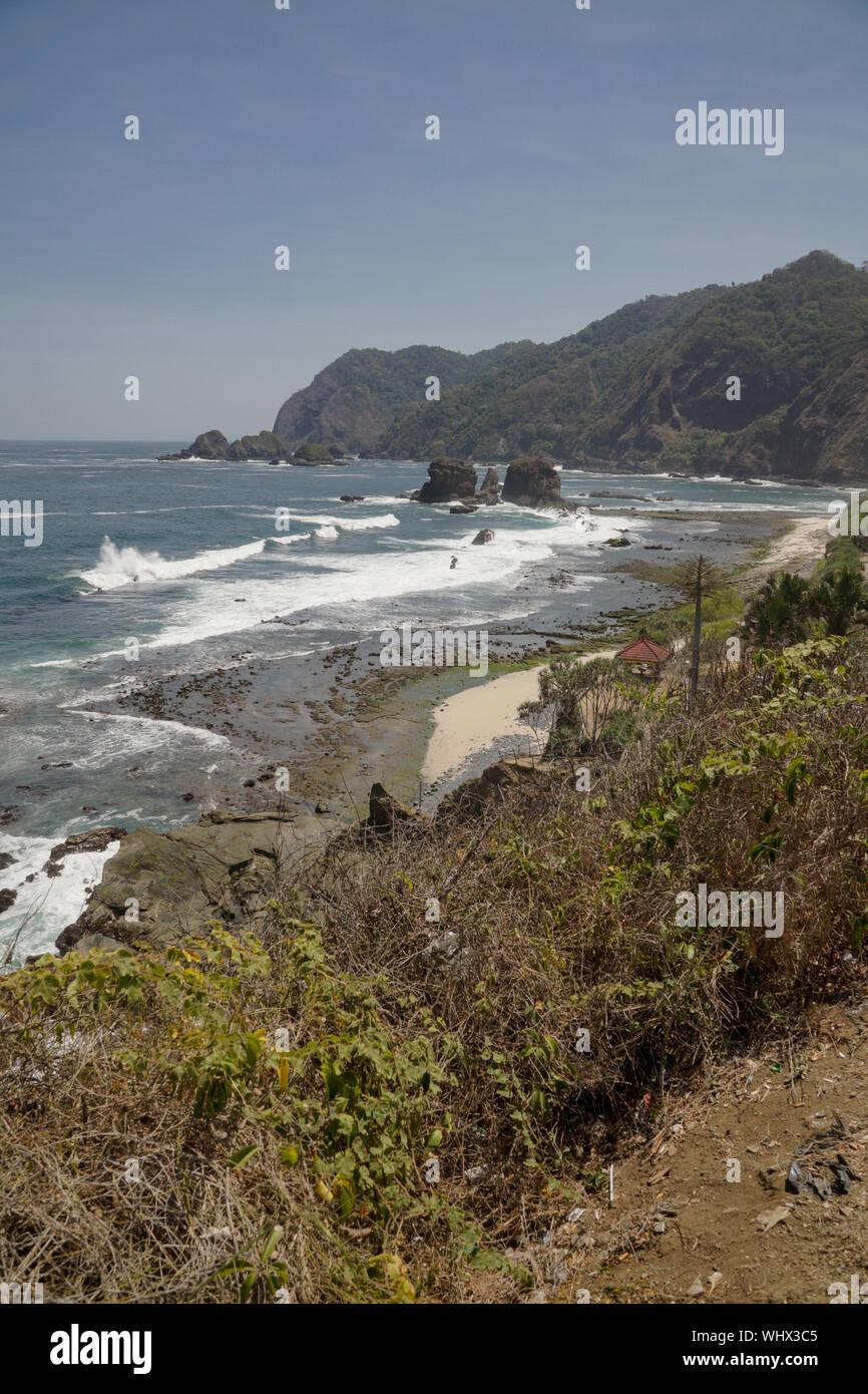 Papuma is the best beach near payangan in south Jember East Java ...