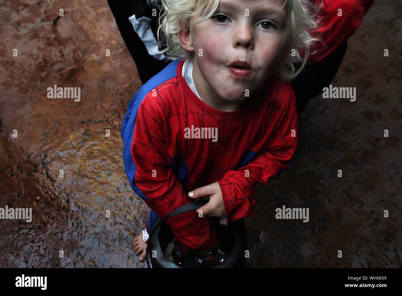 Spiderman boy hi-res stock photography and images - Alamy