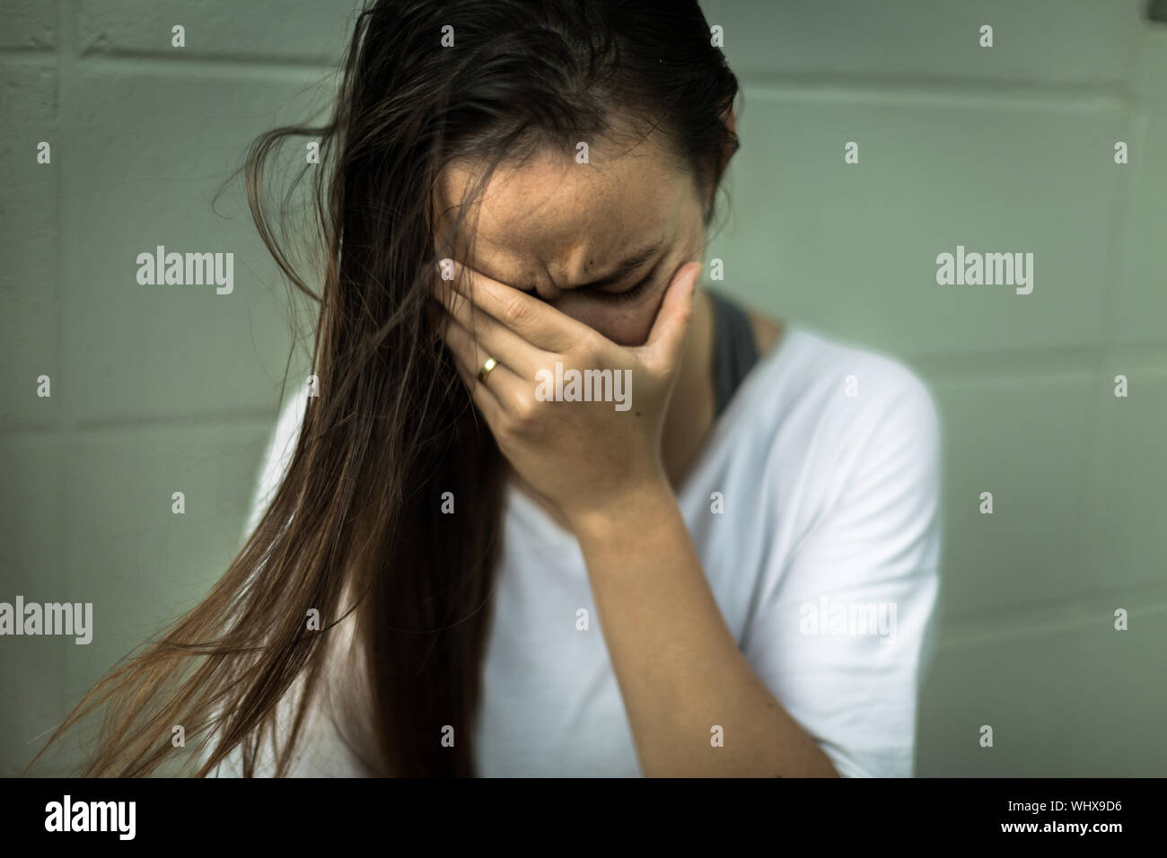 mental health disorders. marriage issues. women problems Stock Photo ...
