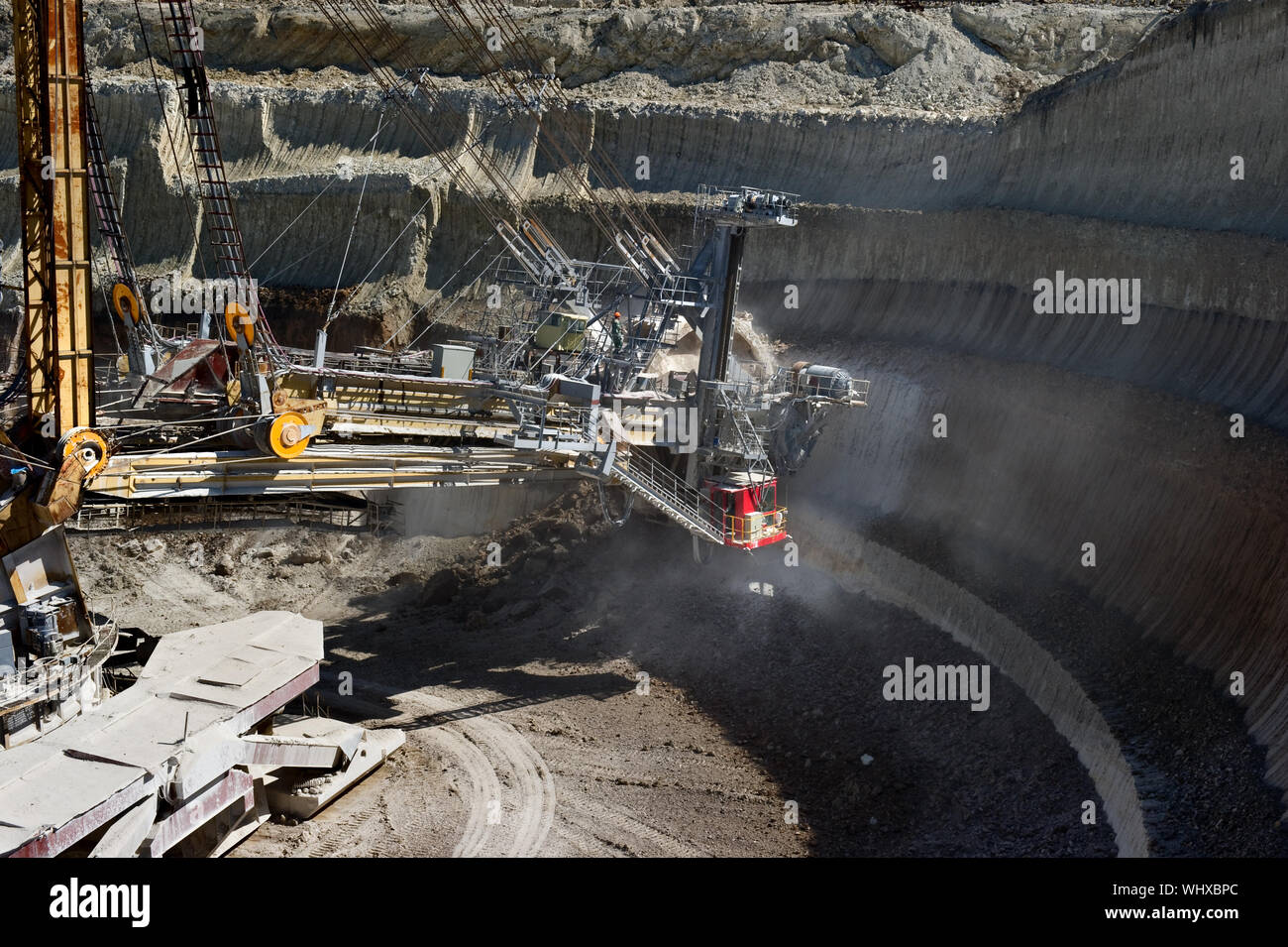 Mining wheel hi-res stock photography and images - Alamy