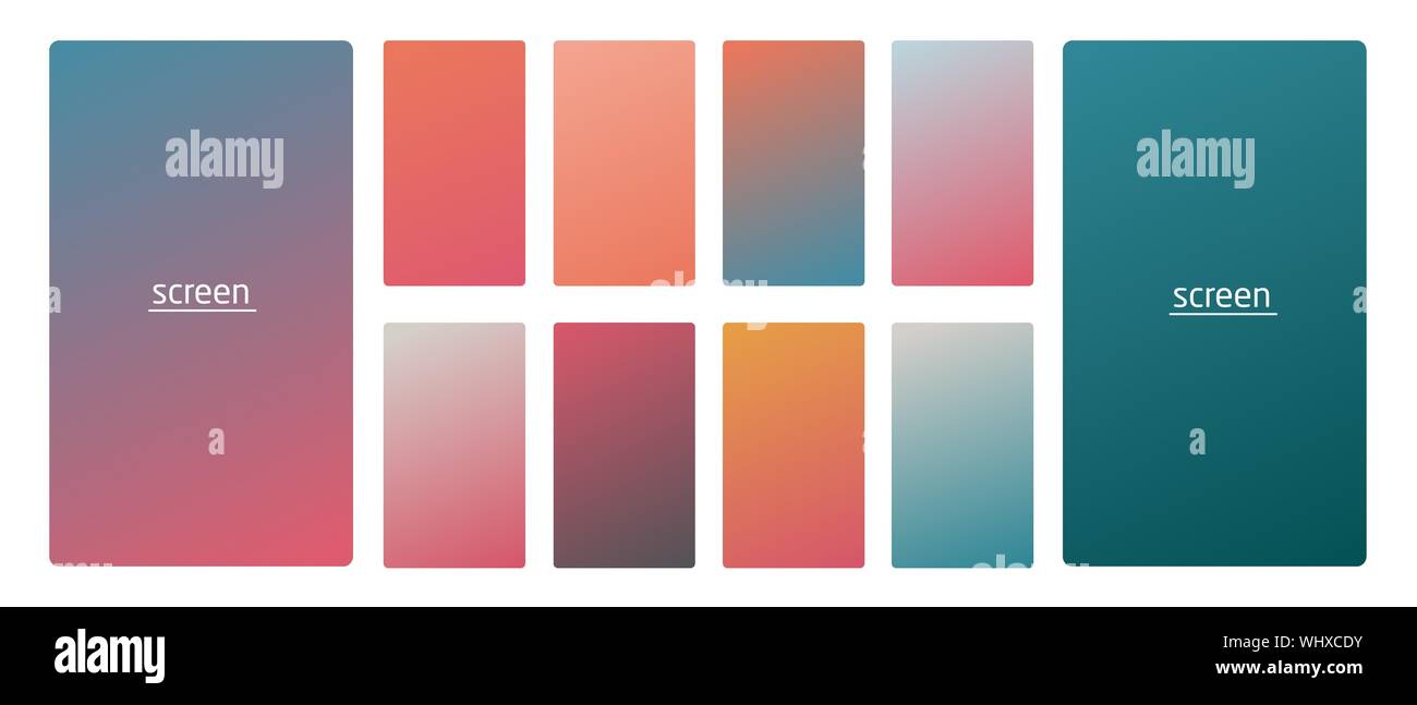 Vibrant and smooth gradient soft colors for devices, pc s and modern ...