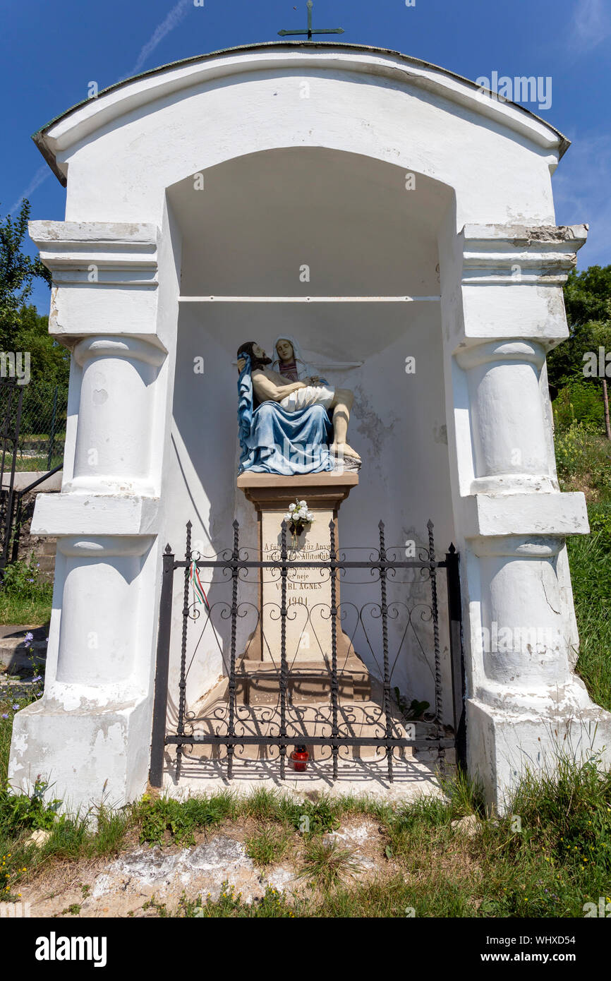 Calvary hill in Magyarpolany, Hungary Stock Photo - Alamy