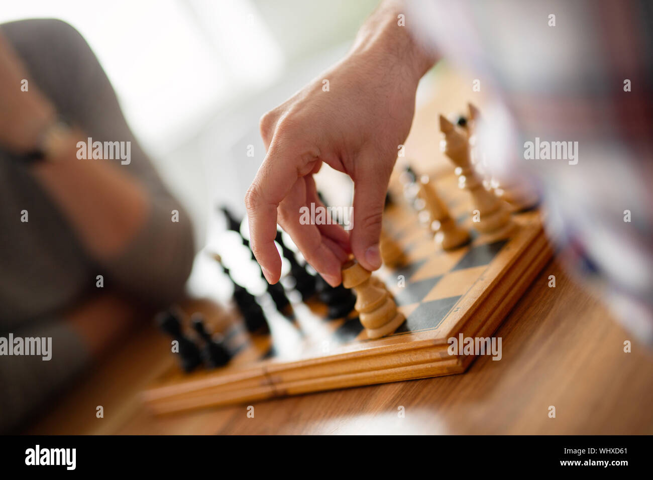 Chess strategy hi-res stock photography and images - Alamy