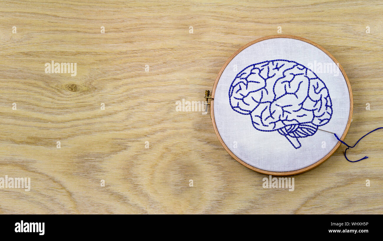 Cognitive science in human brain hi-res stock photography and images ...