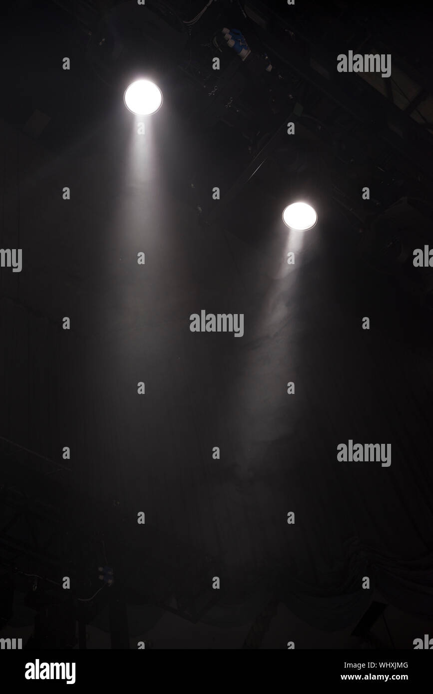 rays of light illuminate the scene at the concert Stock Photo - Alamy