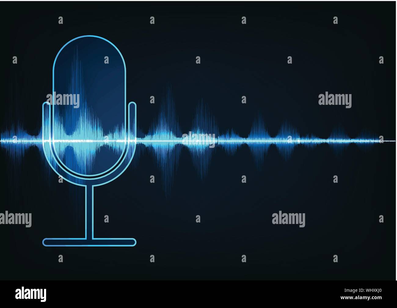 Sound wave background hi-res stock photography and images - Alamy