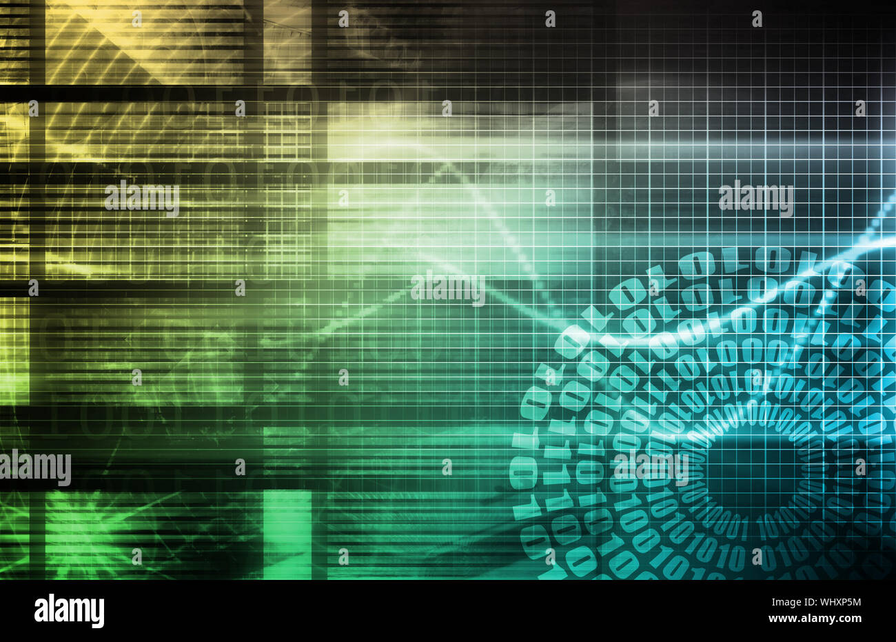 Futuristic Abstract as a Technology Background Art Stock Photo - Alamy