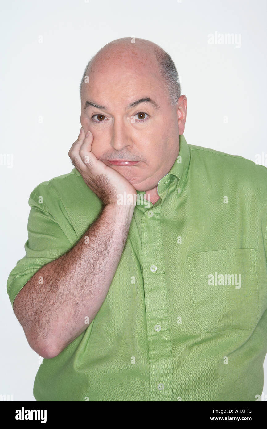 Man upset looking at photograph hi-res stock photography and images - Alamy