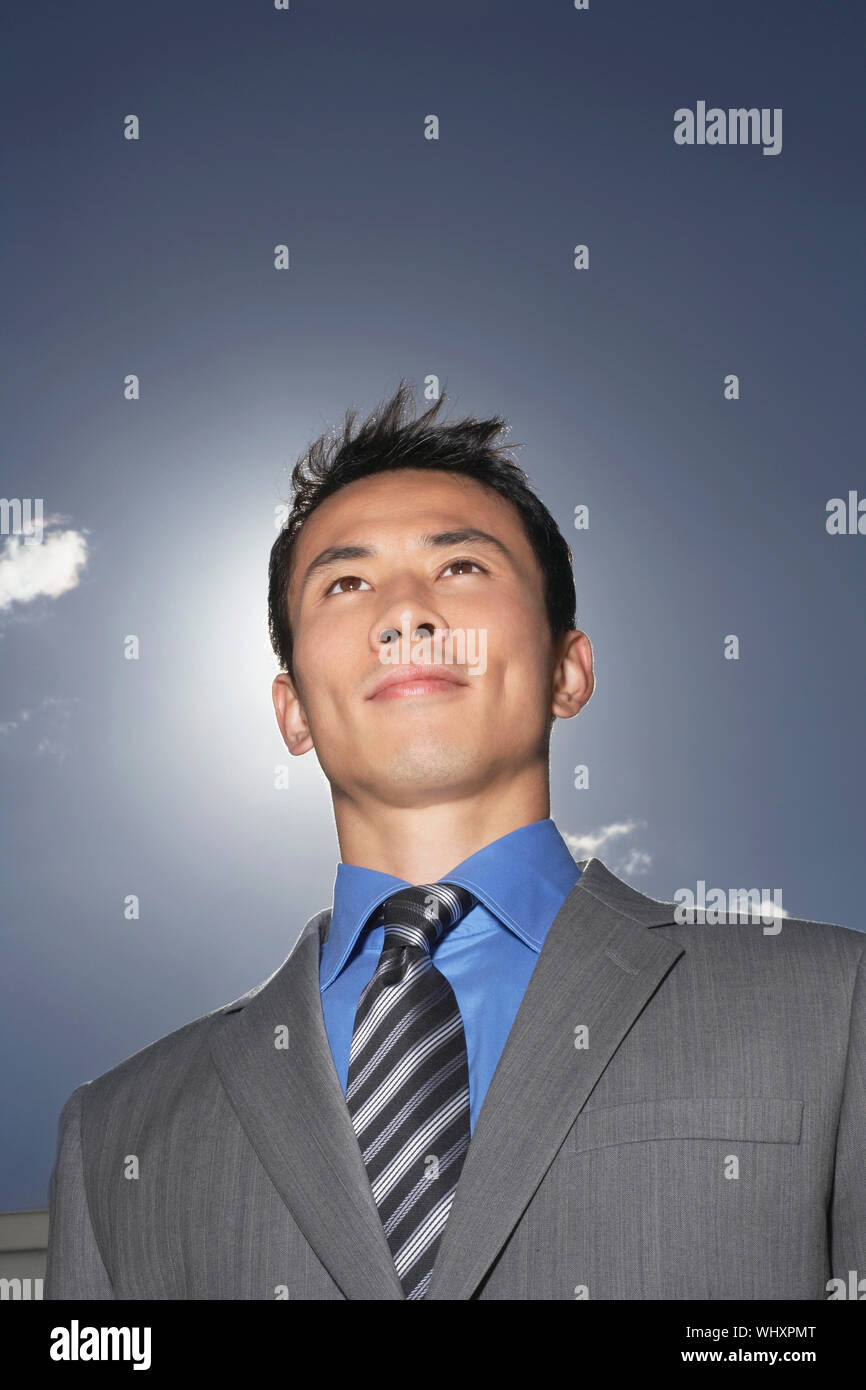Businessmen london low angle hi-res stock photography and images - Alamy
