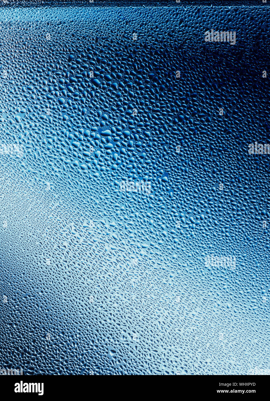 Water on Glass Stock Photo - Alamy