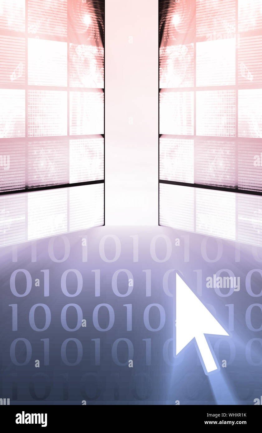 Business Commerce as a Tech Abstract Background Stock Photo - Alamy