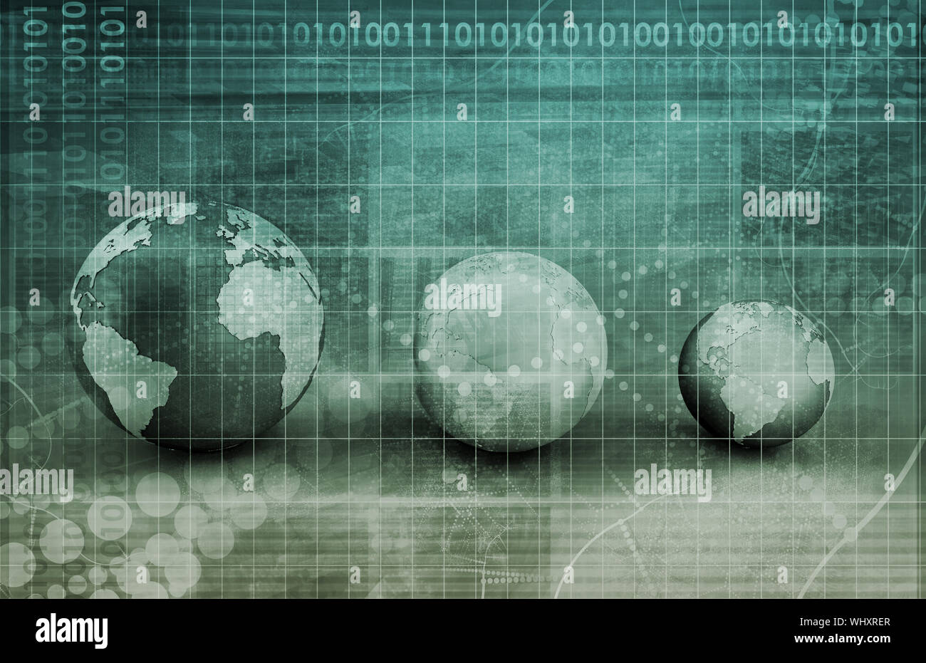 Business Trends and Monitoring Data as a Concept Stock Photo - Alamy