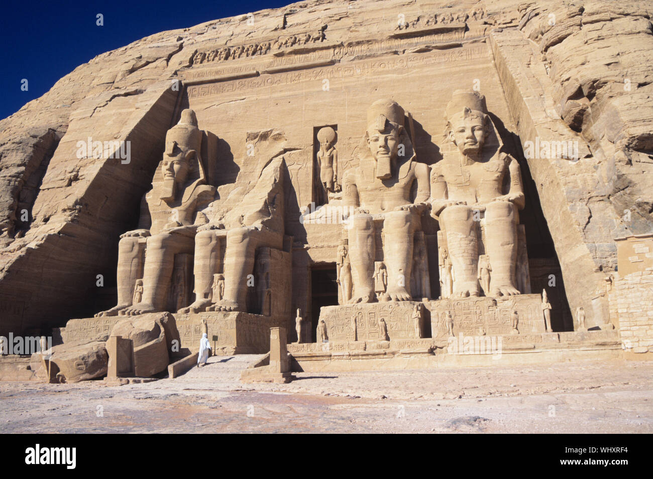 Temple of Ramesses II at Abu Simbel Stock Photo - Alamy