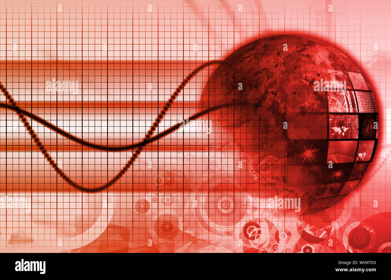 Market Performance on a Global Scale Background Stock Photo - Alamy