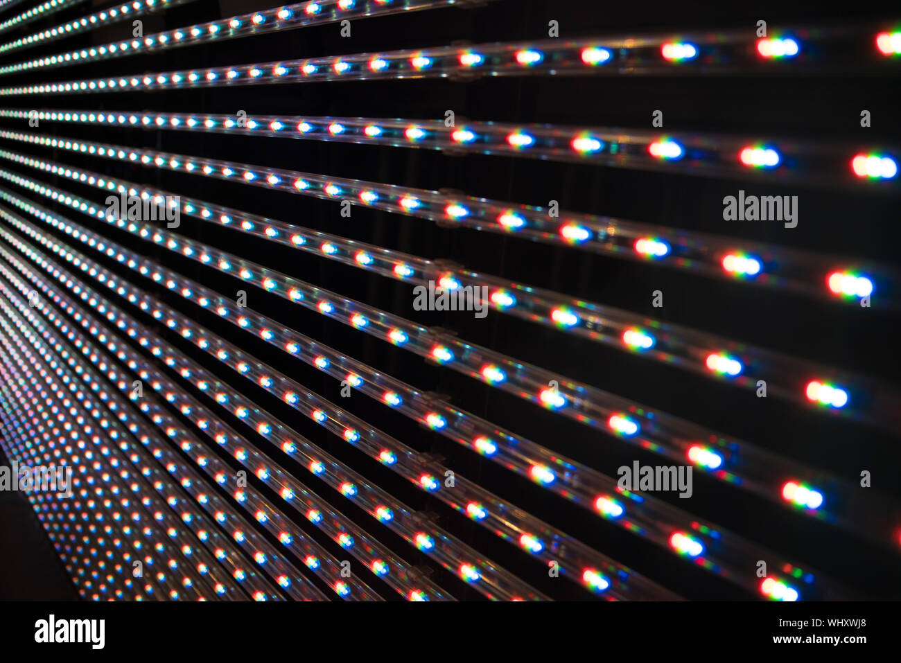 LED screen at a concert close-up. Europe Stock Photo - Alamy