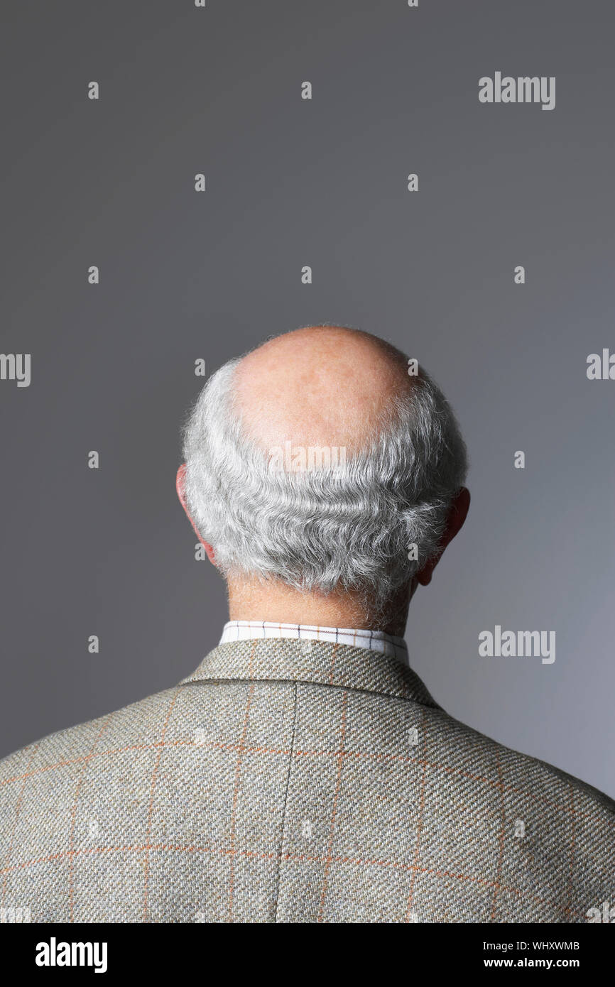Rear view of a balding man hi-res stock photography and images - Alamy