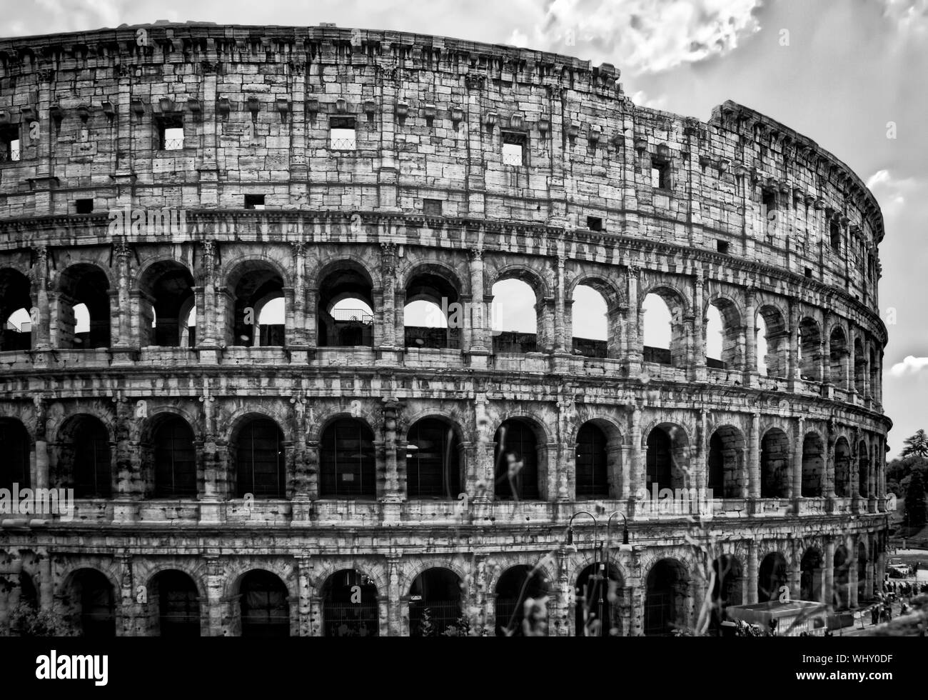 The colosseum Black and White Stock Photos & Images - Alamy