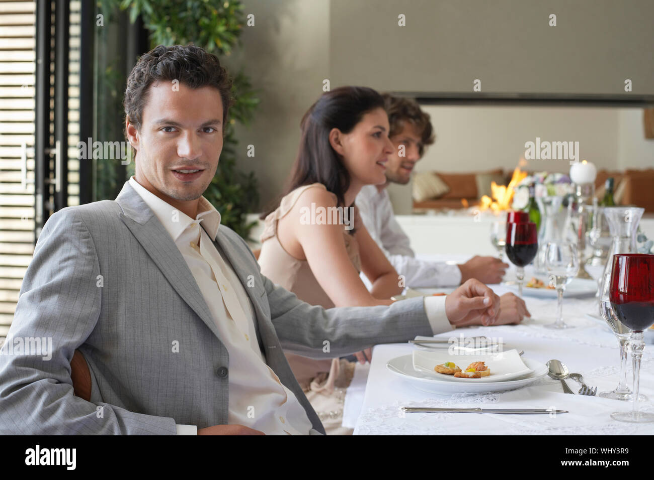 Formal Dinner Party High Resolution Stock Photography and Images - Alamy